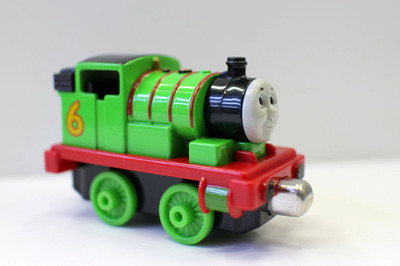 卡通合金玩具小火车头