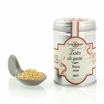 【欧厨】terre exotique zeste de yuzu 柚子皮碎调料米其林餐20g