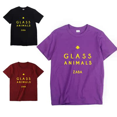 GLASSANIMALS乐队圆领男女t恤