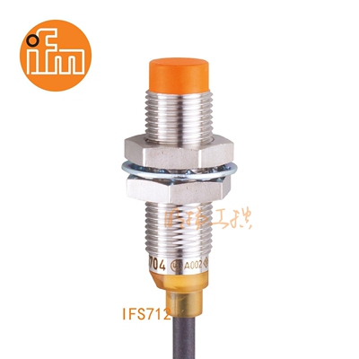 易福门传感器IFS712；7 mm 非齐平安装;700 Hz;常开;DC; PNP/NPN