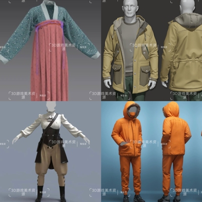 25年Marvelous Designer服装制作特训班md入门到精通高精度衣服课