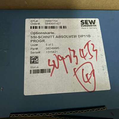 （议价)SEW卡.DIP11B08249695