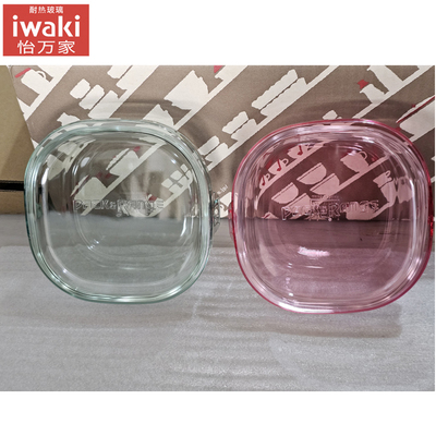 iwak怡万家耐热玻璃保鲜盒450ml