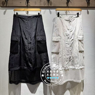 INITIAL国内代购 25夏 女休闲百搭口袋半身裙25UKTFMCXX194换