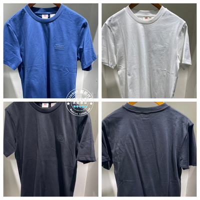 李维斯短袖T恤刺绣圆领纯棉纯色