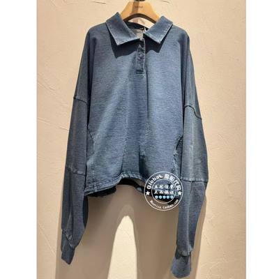 INITIAL国内代购 26春 女翻领休闲百搭卫衣26STTFMCVV570不退换