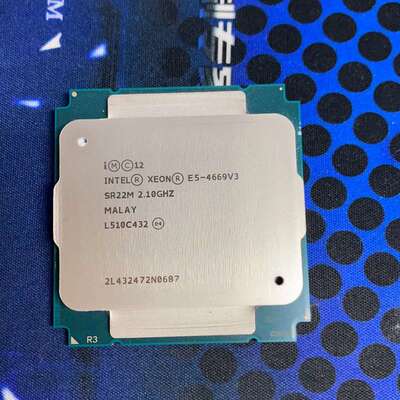 {议价}E5-4669V3 2.1G QS 正显 18核36线程