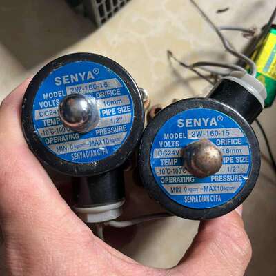 议价SENYA电磁阀2W-160-15，DC24V，拆机，议