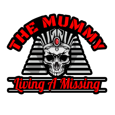 Mummy Pharaoh Skull木乃伊法老王骷髅头贴纸贴花#04050