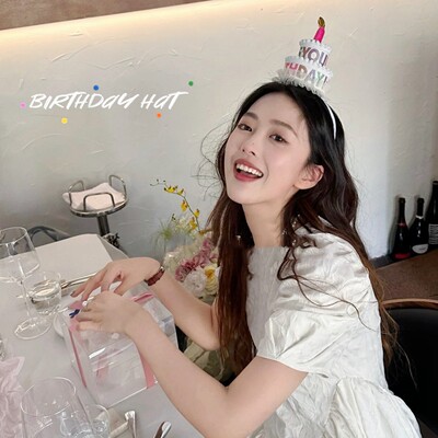 网红ins风蛋糕造型发饰发箍