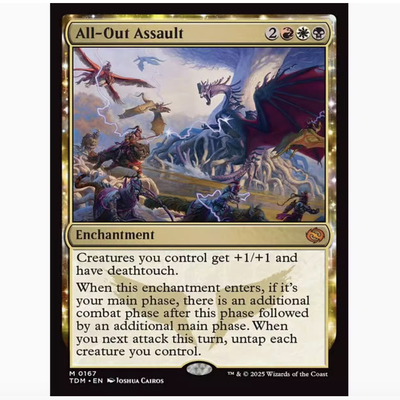 【铃铛卡牌】万智牌 英文 龙岚录 TDM 闪 秘稀 全军突袭 167