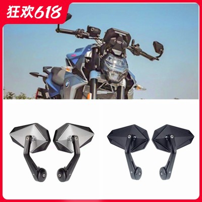 宝马F800R大视野后视镜改装