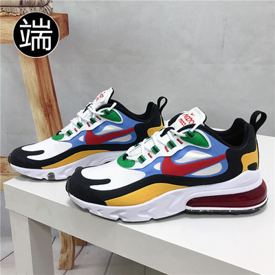Nike耐克270彩虹气垫跑步鞋