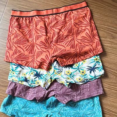 男士原单四季大码 高腰弹力平角内裤