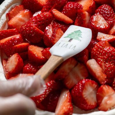 圣诞树硅胶刮刀裱花奶油抹刀