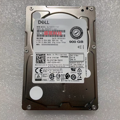 DELL AL14SXB90ENY YKT0W 0YKT0W 900G 15K SAS 2.5 12G R740硬盘