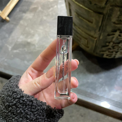 Narciso/纳茜素forher女士香水黑麝香琥珀胖子白瓶花香10ml便携装