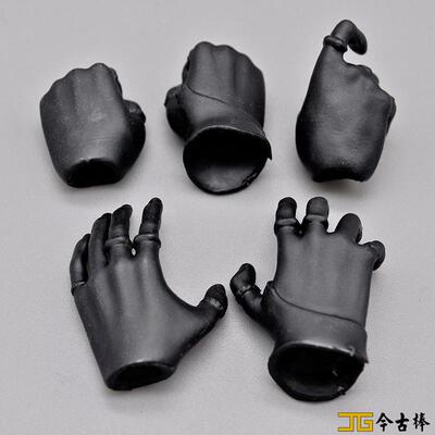 1/6 兵人HT模型卡魔拉 旧化手 女兵人绿 魔法手 女巫手型组 5支
