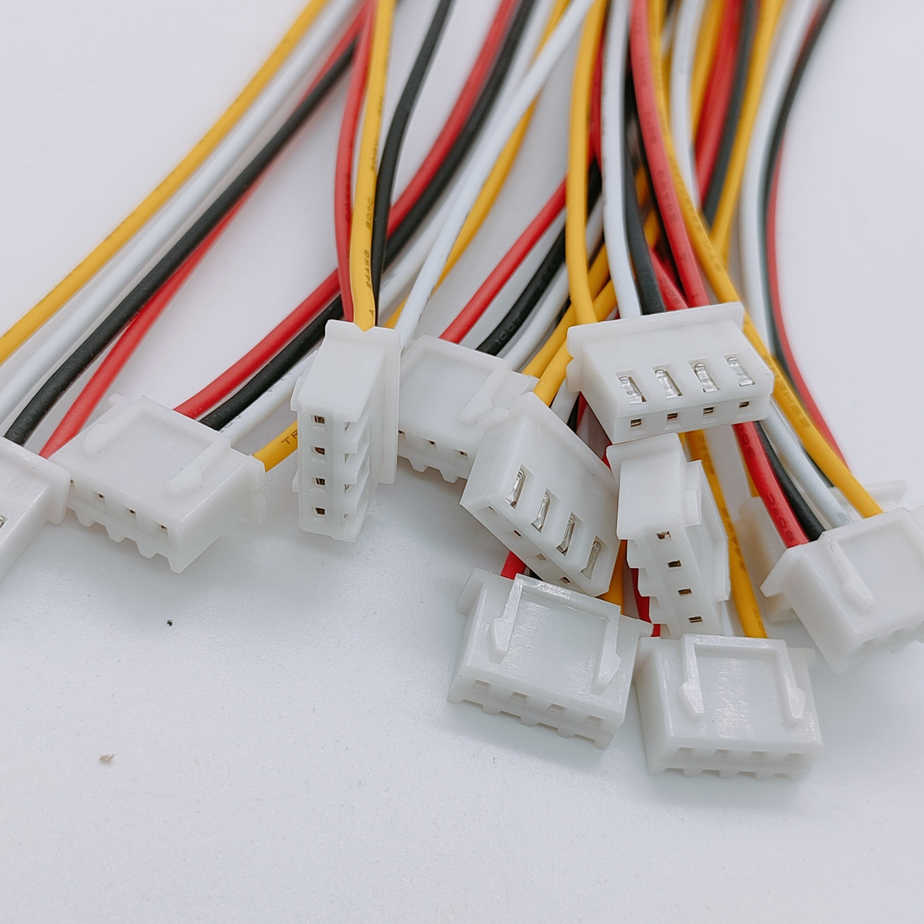 现货供应XH2.54mm 单头电子导线 端子线 连接线 4p芯1007 22awg_虎窝淘