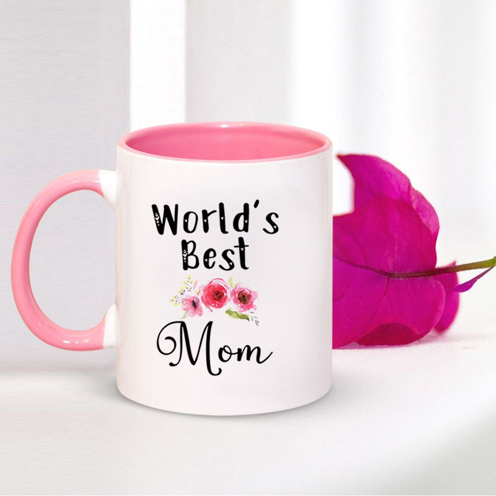 world best mom 母亲节礼物马克杯 mother day gift 咖啡陶瓷杯