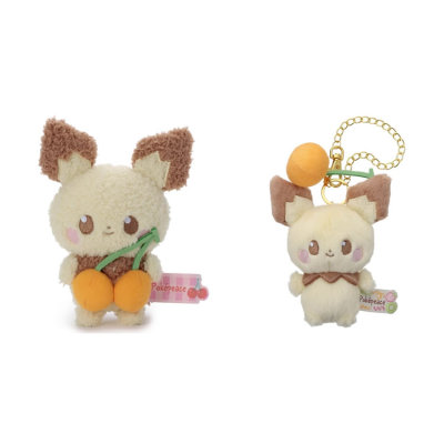 TOMY宝可梦PokePeace缤纷水果系列 皮丘 毛绒挂件