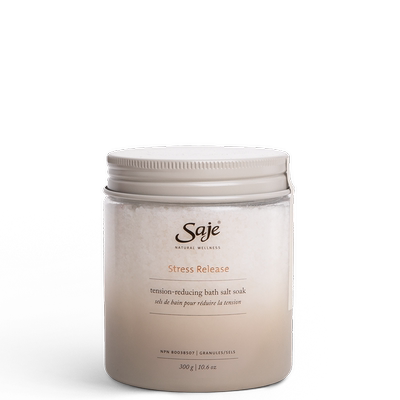加拿大Saje莎爵Stress release缓解压力防松舒缓精油浴盐300g