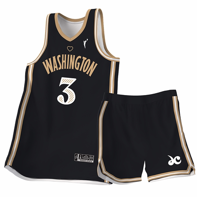 李梦Wnba神秘人球衣美式篮球服全身印套装训练比赛大学生团队定制