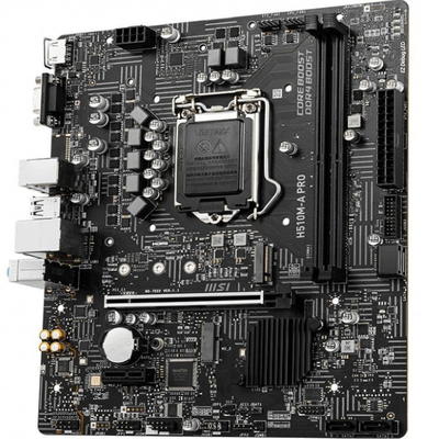 MSI/微星 H510M A PRO H510M主板 支持10 11代CPU 带M.2接口