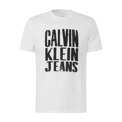 Calvin Klein/卡尔文·克雷恩CK男士夏季新款时尚短袖T恤休闲半袖
