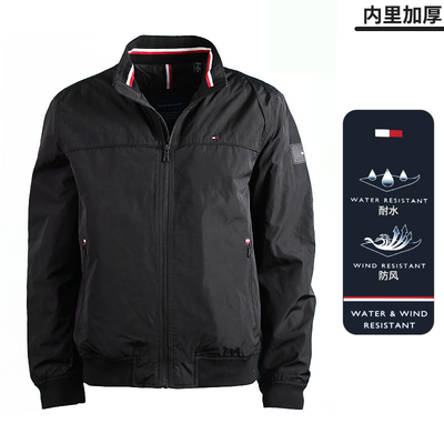 TOMMY立领收腰夹克秋冬外套夹克