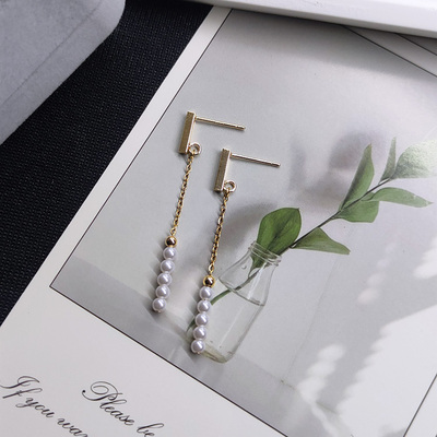 LUCKYCAT吉猫小清新珍珠耳环