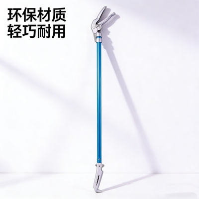铝合金夹子防滑蛇钩钳夹加厚黄鳝钳控鱼器长鱼泥鳅夹赶海实用工具