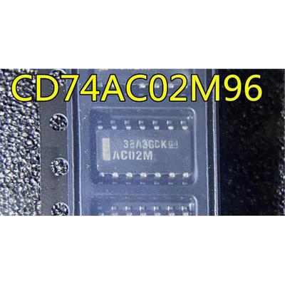 CD74AC02M96 CD74AC02M AC02M SOP14脚贴片 栅极/逆变器芯片