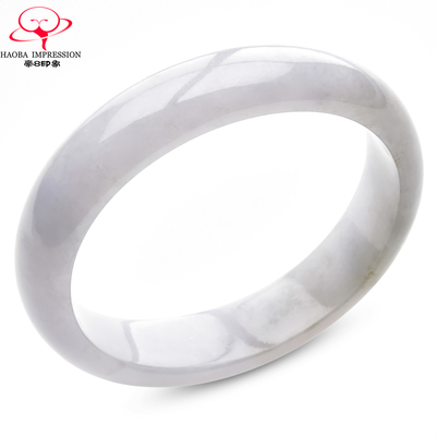 豪8印象手镯之家S225018Y627翡翠贵妃手镯圈口50.6mm天然缅甸玉镯