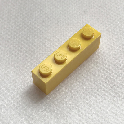 全新LEGO乐高正品零配件MOC 3010 1x4 基础砖 301024 黄色