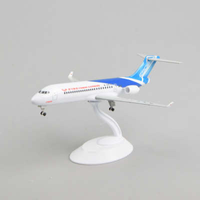 合金20cm商飞快线C909航空仿真飞机航模客机模型摆件礼物男ARJ21