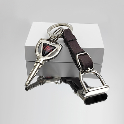 德国进口男士高档真皮汽车挂件