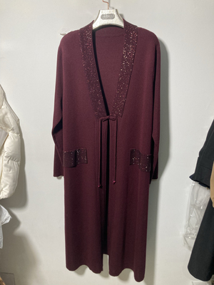 #NOHASHTAG新款冰麻连衣裙女宽松大码胖妈妈气质显瘦开衫两件套