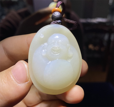 小石头和田玉挂件籽料