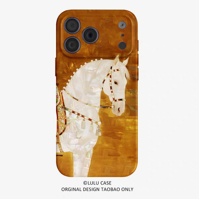 ins风金缕珠光宝马适用于iphone17promax苹果16手机壳1312pura80华为mate70一加15小米14荣耀60软novareno11