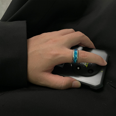 海洋元素设计戒指男女潮牌