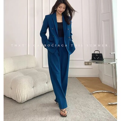 纤依百秀【龙】含毛极简西装/西裤 8320