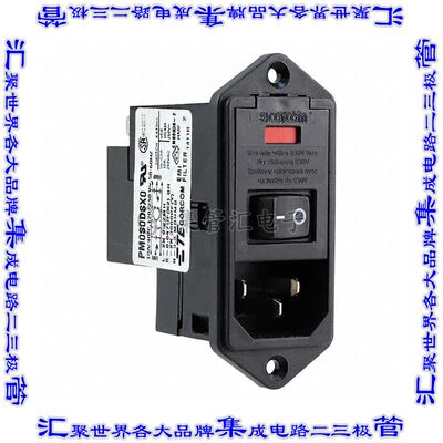 8-6609940-1 连接器接插件PWR ENT MOD RCPT IEC320-C14 PNL