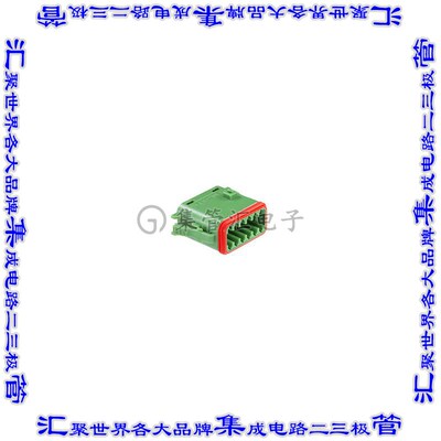 934456133 0934456133连接器接插件MLXT 12CCT PLUG GRN C W/SMAL