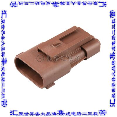2077781503 连接器接插件PLUG ASSY 3CKT SQUBA3.6 CLIP KEY