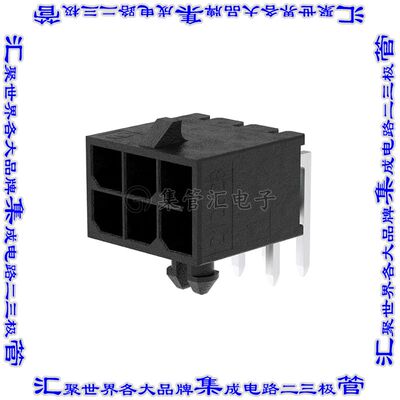 2125280600 连接器接插件R/A HDR TIN 2X3CKT