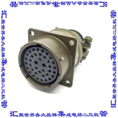MSW00E20-39S 连接器接插件WALL MOUNT RECEPTACLE, ENVIRONME