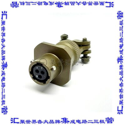 MSW01E8-3S 连接器接插件CABLE MOUNT RECEPTACLE, ENVIRONM
