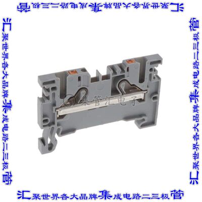27000.6 连接器接插件FEED THRU TB PUSH-INGREY