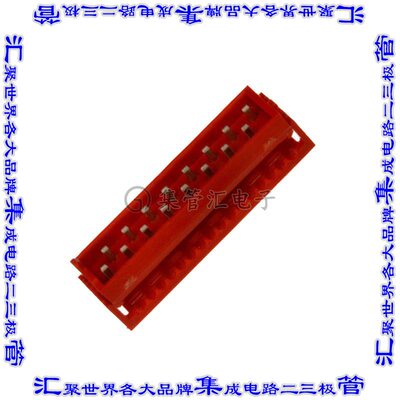 D1274WVAI-216-P0RETJ 连接器接插件CONN PLUG 16POS IDC 28AWG T